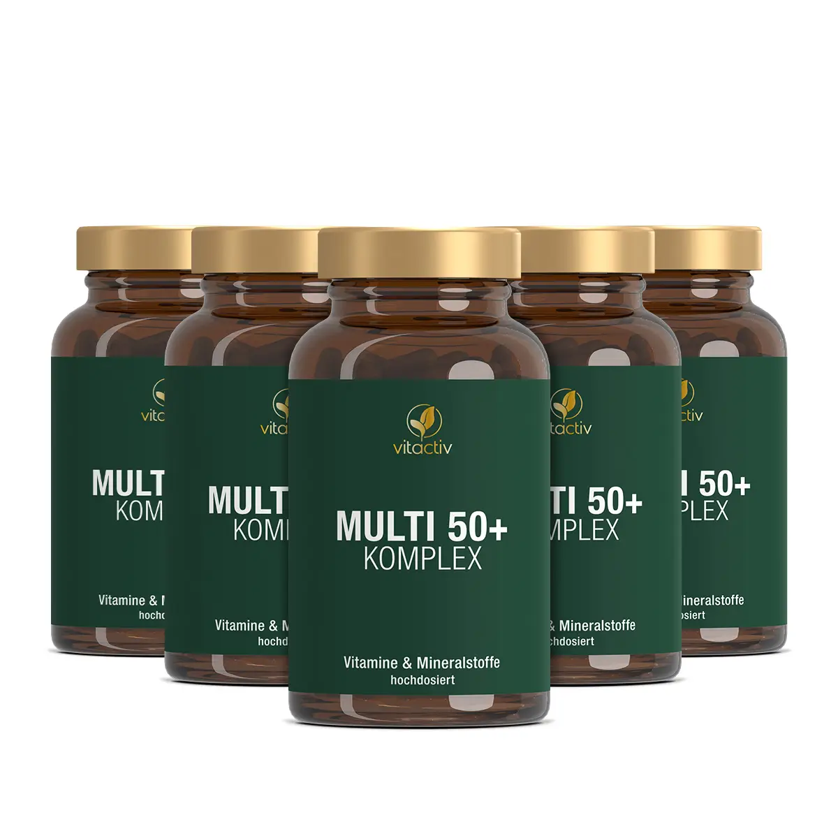 Multi 50+ - Multivitamin Kapseln ab 50 | Feelgood-Shop