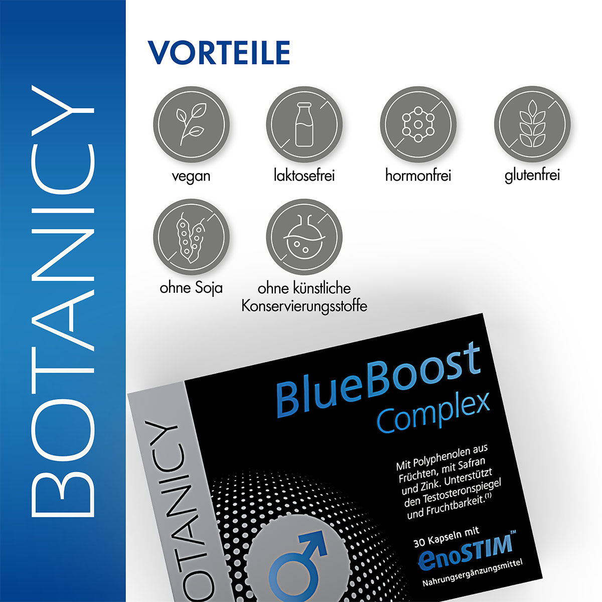 Blue Boost Complex Kapseln | Feelgood-Shop